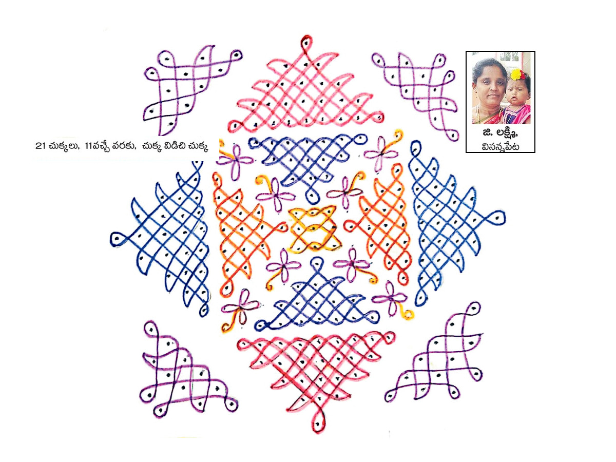 భోగినాడు పెట్టే ముత్యాల ముగ్గులు..మనసుదోచే రంగవల్లులివే..! (ఫోటోలు) | Sankranti 2025 : Beautiful ...